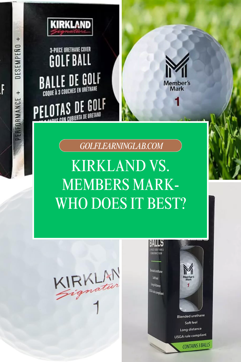 Kirkland Golf Balls vs. Members Mark: Which is Best? - Golf Learning Lab